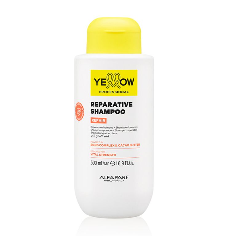 YELLOW PROFESSIONAL REPARATIVE SHAMPOO, Реконструирующий шампунь для повреждённых волос 500 мл