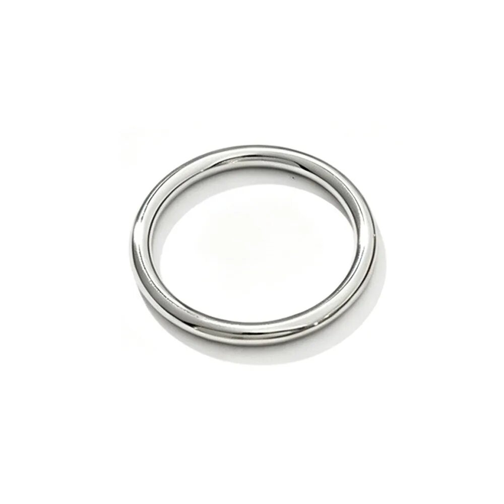 Серебряный зажим для рукава 4.5cm