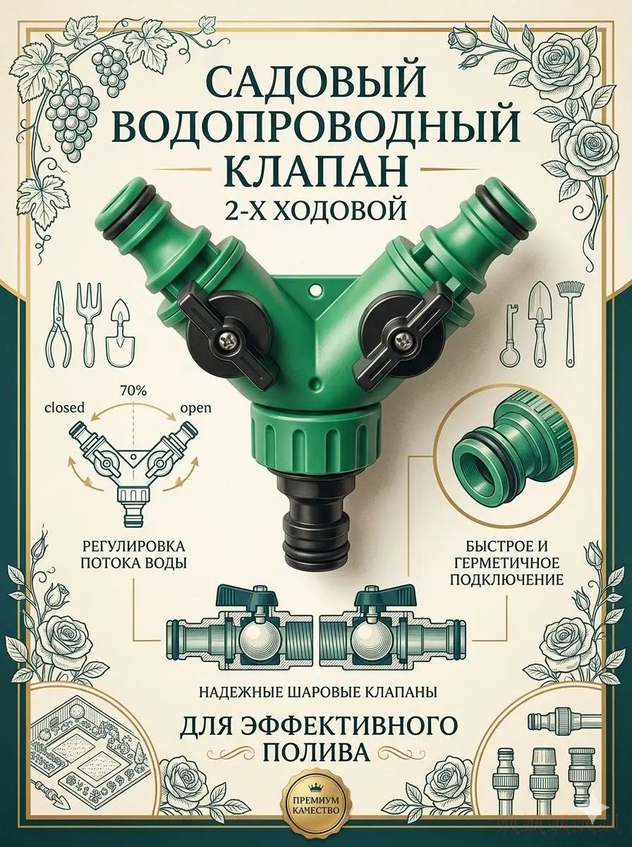 Соединители для водяных труб