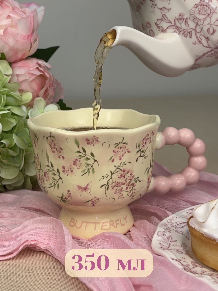 Милая керамическая кружка, кофейная чашка для дома и подарка