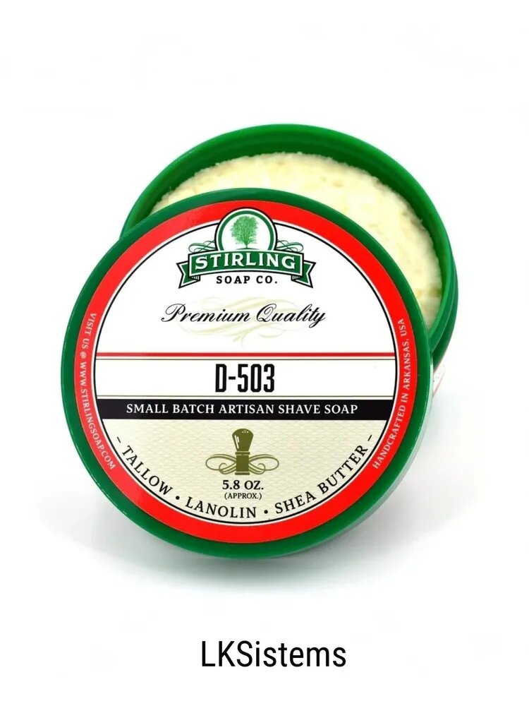 Stirling Мыло для бритья D-503