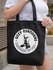 Сумка шоппер PRINTSHOT, фактура рельефная, черный