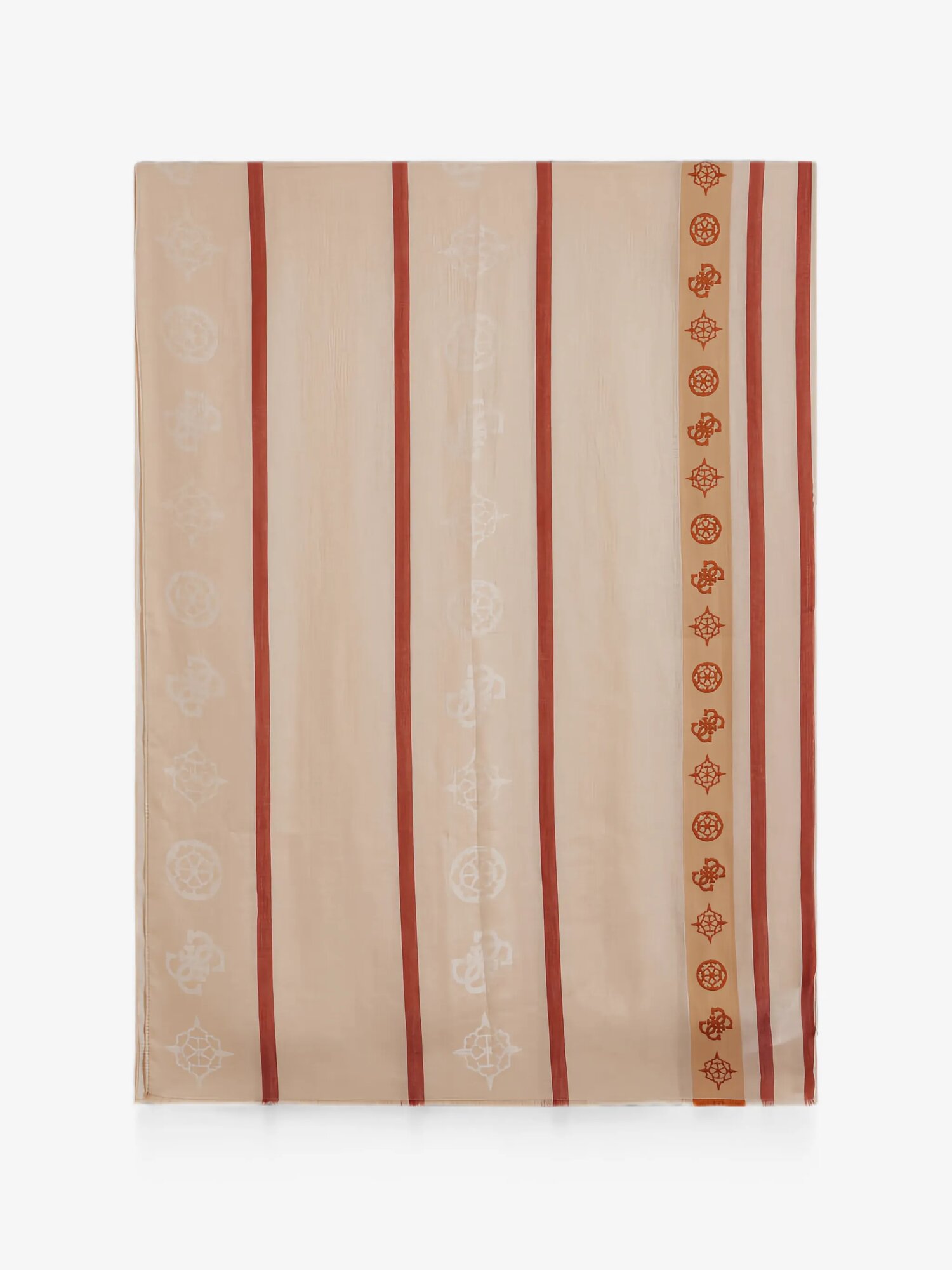 Шарф GUESS 4G peony logo scarf для девочек — фото 1