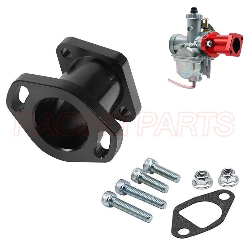 Черный адаптер карбюратора для Mikuni VM22 PZ19 PZ26