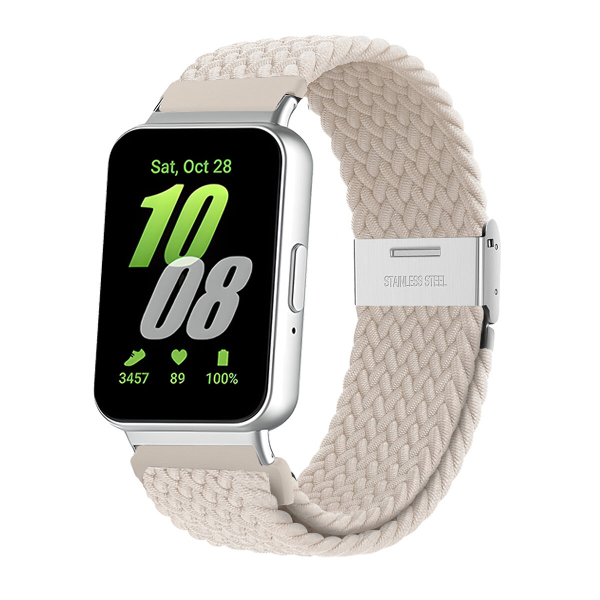 Нейлоновый плетеный ремешок Для Samsung Galaxy Fit 3 , Дышащий спортивный ремешок Для Samsung Fit 3, Ремешок-петля