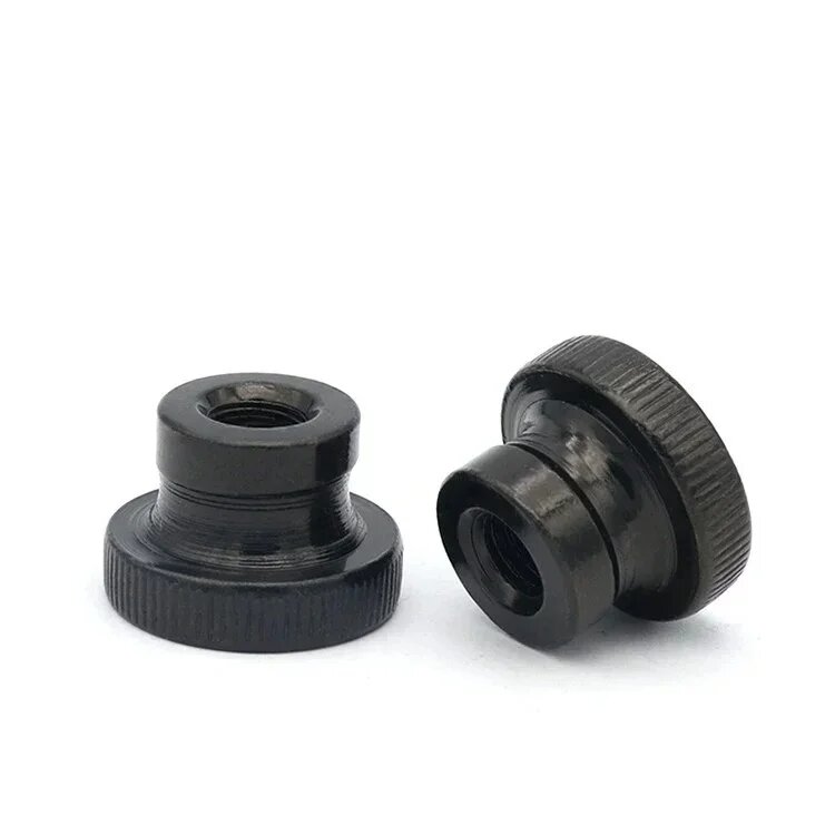 Гайки М3~M10 из углеродистой стали с высокой головкой M4-10pcs, Black Zinc