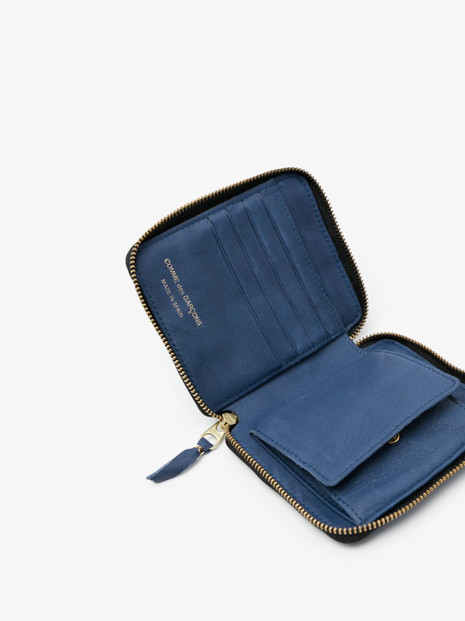 Бумажник Comme des Garcons Wallet, синий — фото 1