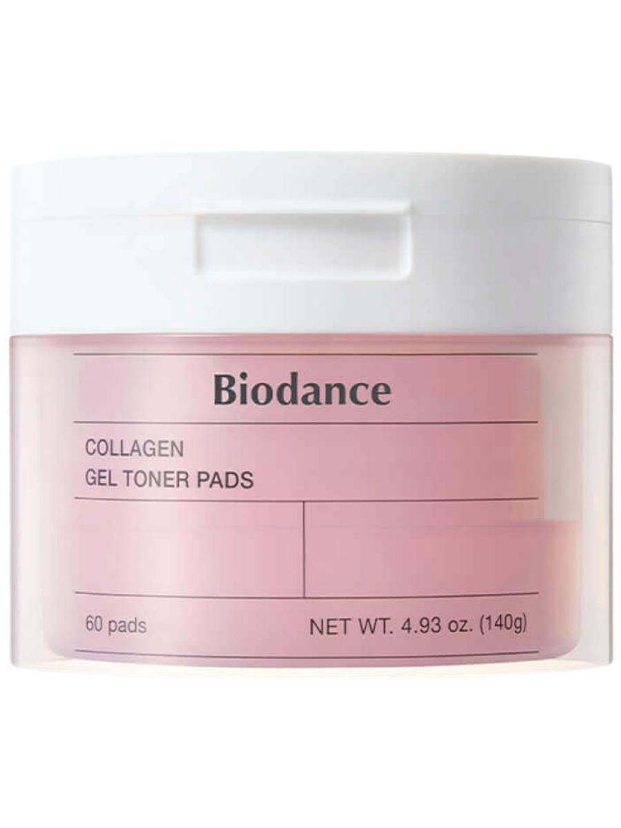 Biodance Увлажняющие гелевые тонер-пэды с коллагеном Collagen Gel Toner Pads, 60 шт