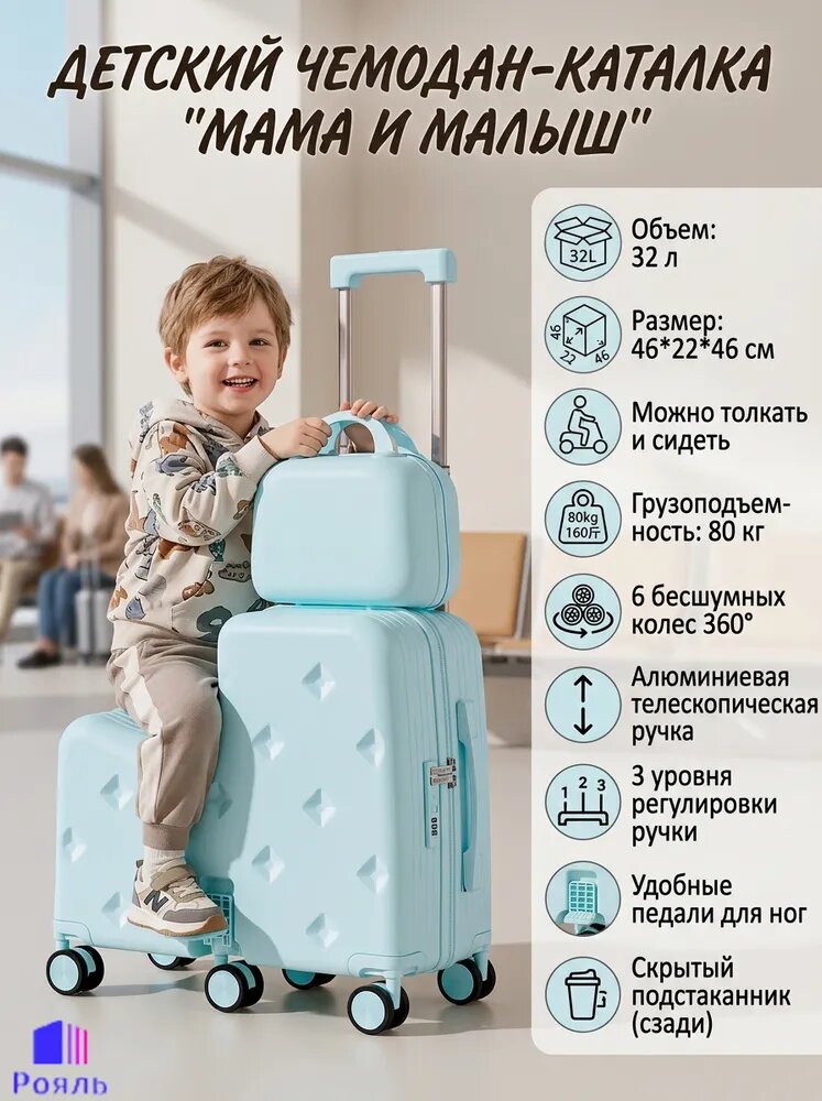 Чемодан-каталка