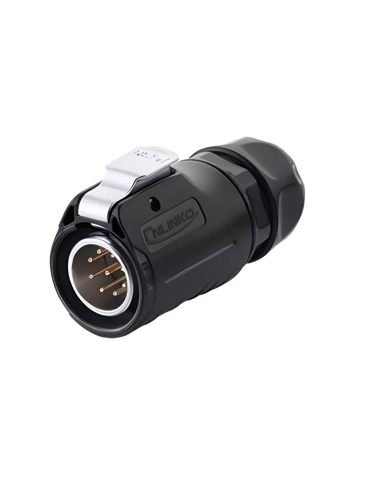 Разъем LP-20 9-пиновый, 9pin, папа, IP67, штекер