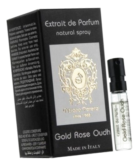 Тициана Терензи Голд Роуз Уд миниатюра духов 1.5 мл - Tiziana Terenzi Gold Rose Oudh