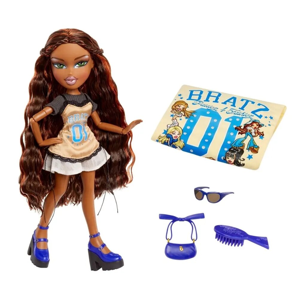 Кукла Bratz Stylin' Sasha Коллекционная модная кукла
