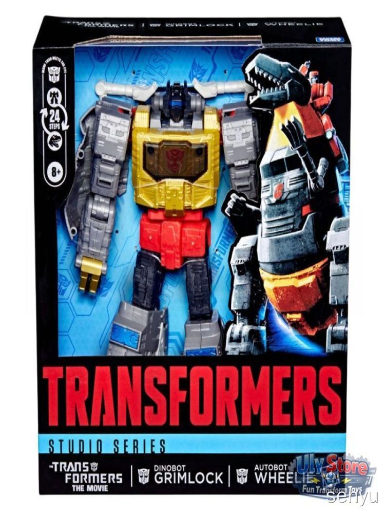 Трансформеры игрушки Hasbro Dinobot Grimlock Leader Class Transformers Studio Series /SY