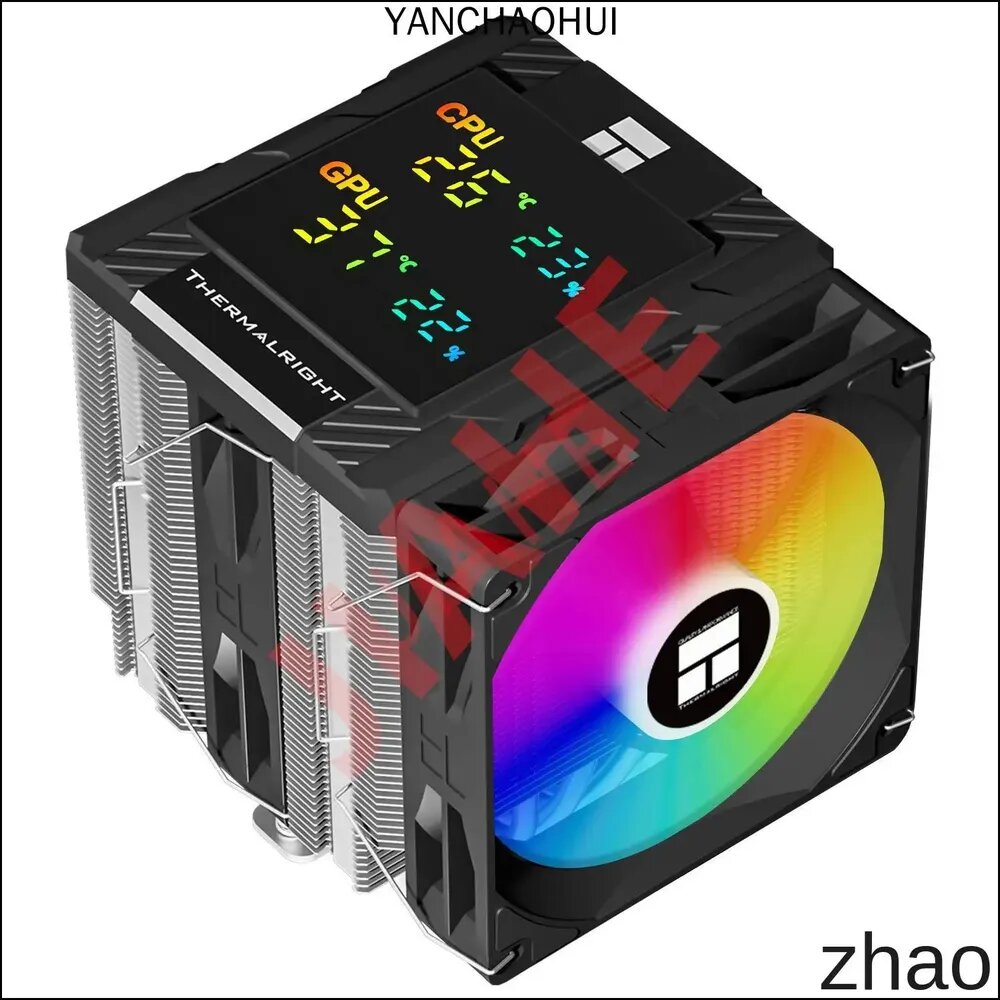 Комплект с системным блоком, Peerless Assassin 120 Digital ARGB BLACK, черный