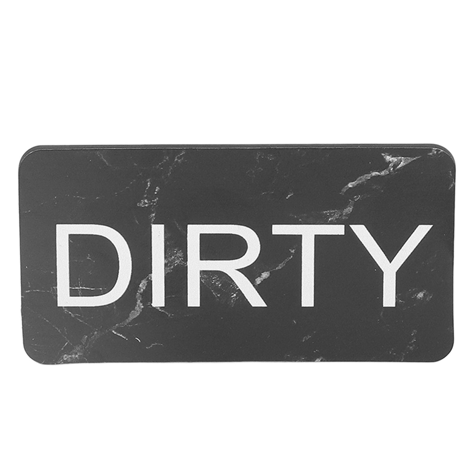 Двусторонний магнит для посудомоечной машины с надписью Clean Dirty, водонепроницаемый магнит на холодильник с защитой от царапин для кухонных мраморных поверхностей черного и белого цветов