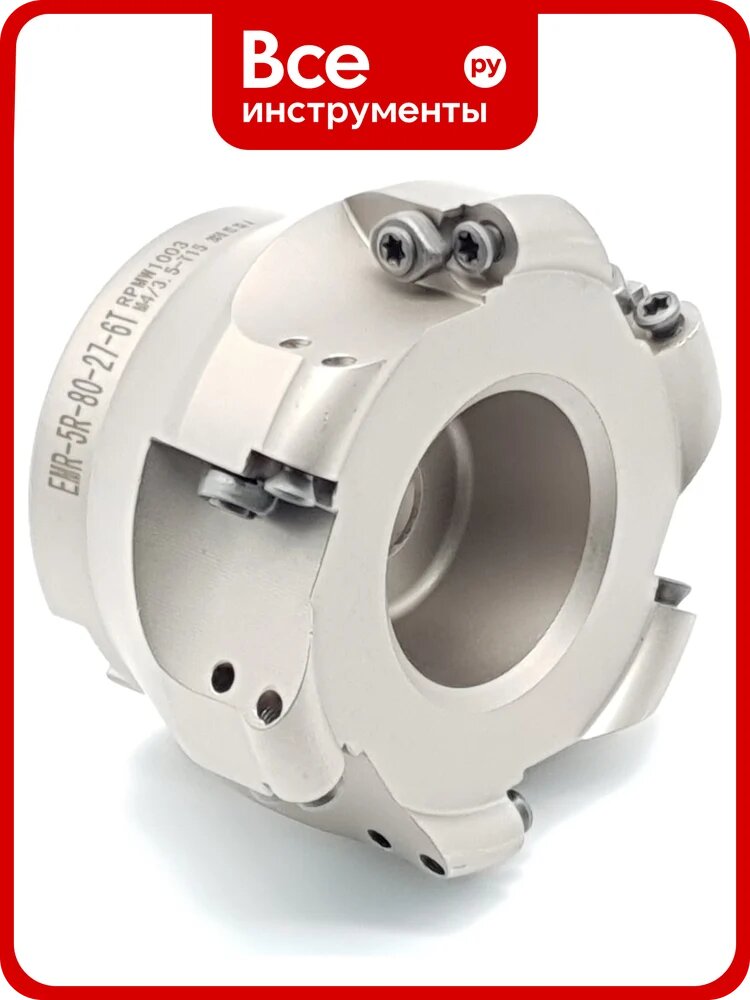 Фреза торцевая ERM-5R-80-27-6T технореал МА400052240