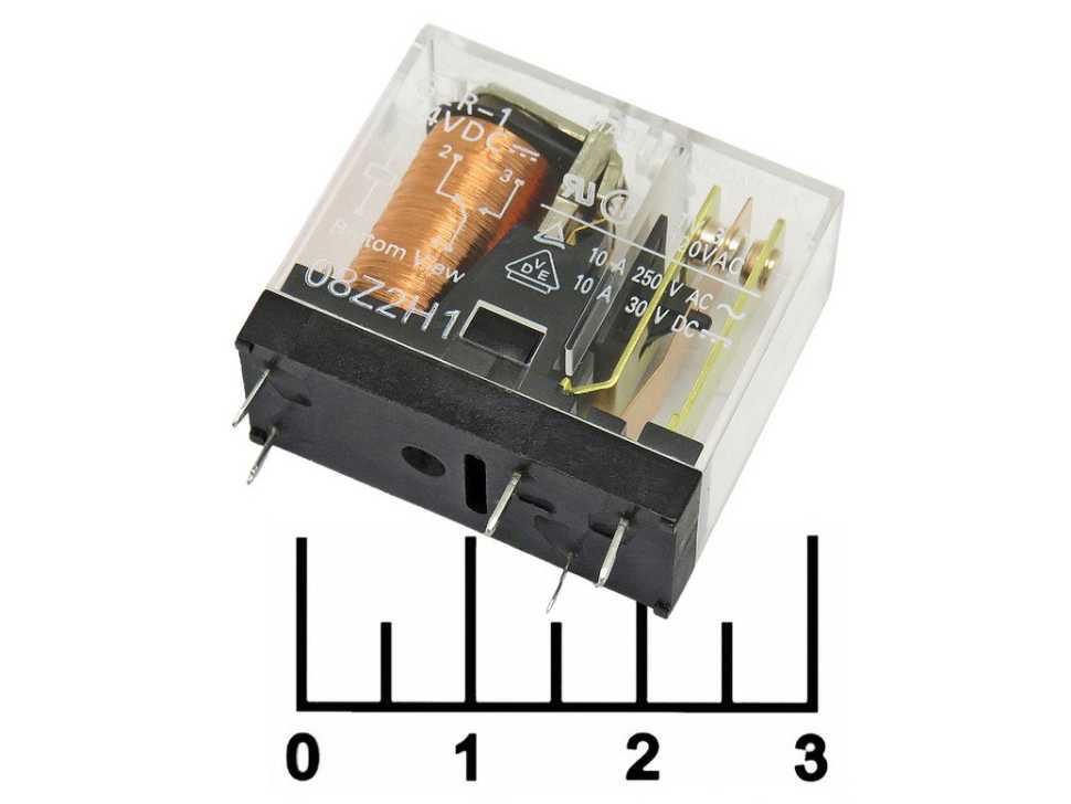 Реле =24V 10A/250V G2R-1 OMR (G2R124DC)