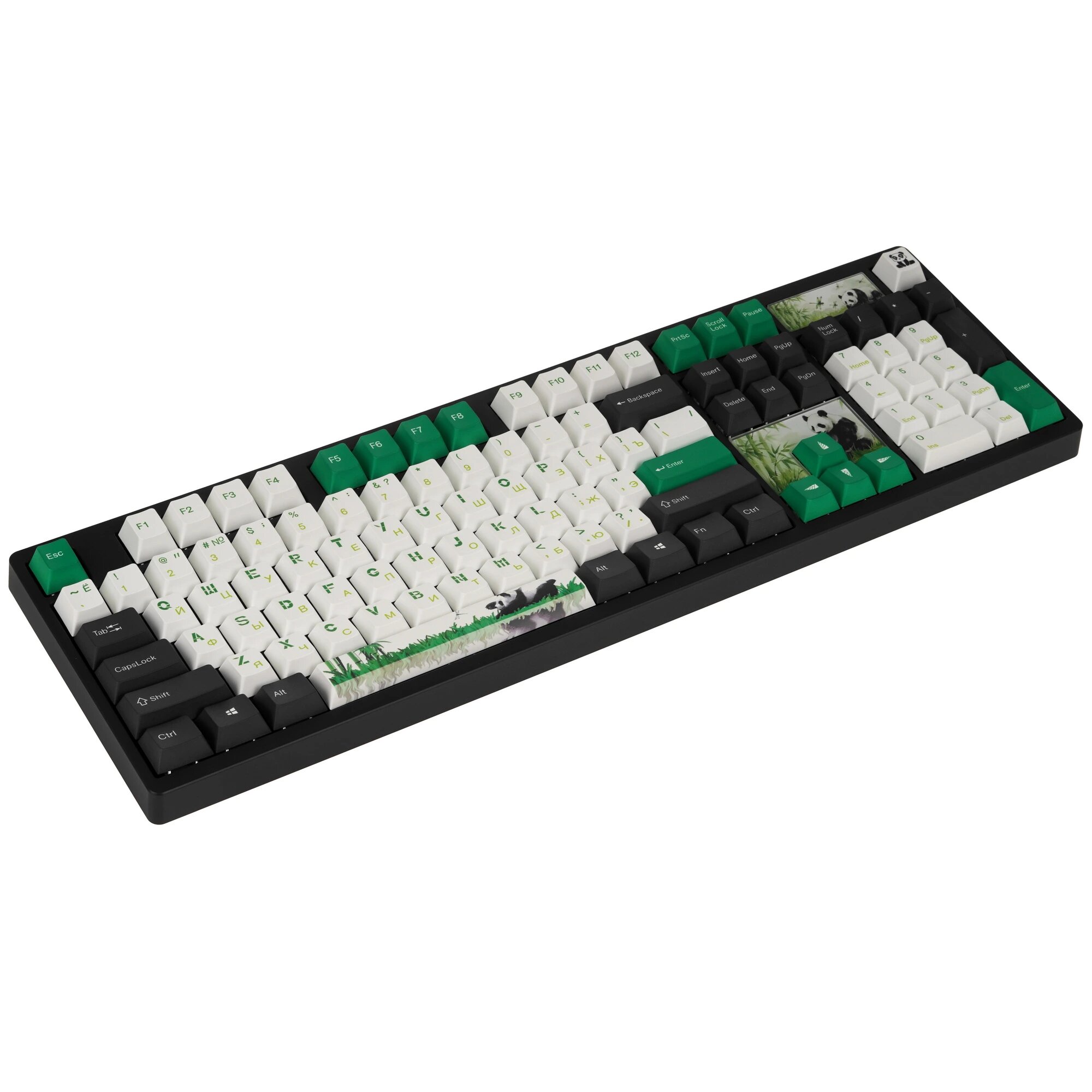 Клавиатура проводная + беспроводная Varmilo VA100 Panda R2 черный