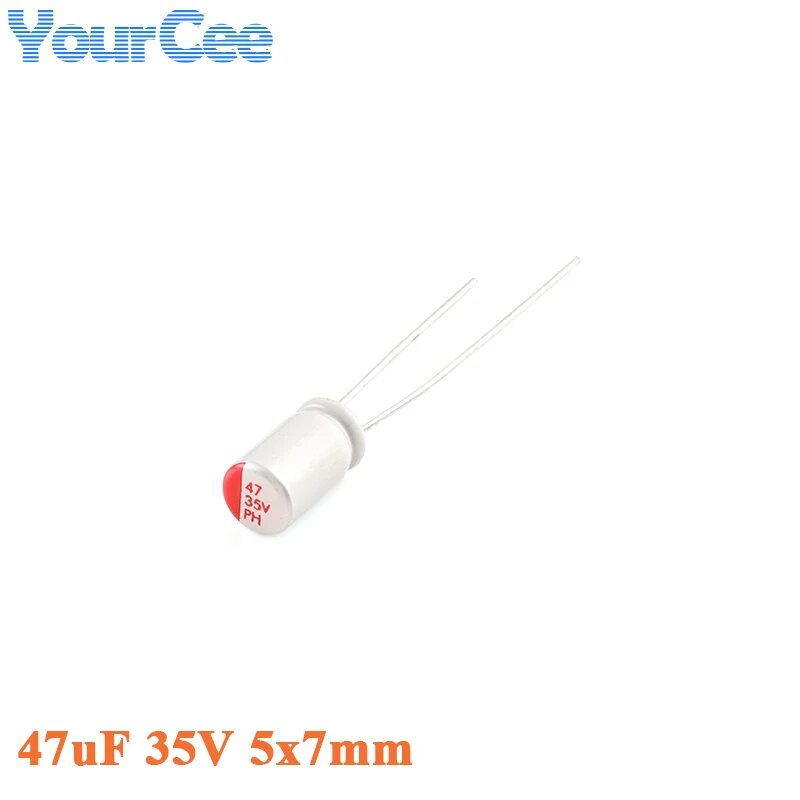 Конденсатор электролитический 47uF 35V 5x7mm 20шт