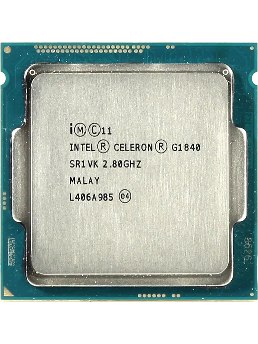 Процессор Celeron G1840 CM8064601483439 OEM - LGA1150, 2 х 2.8 ГГц