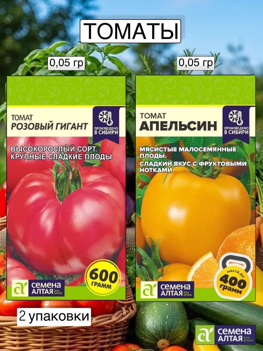 Семена томатов алтай