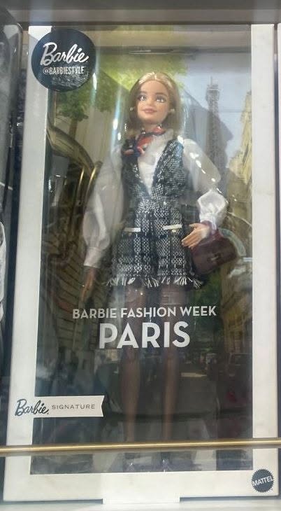 Кукла Barbie Bstyle Fashion week Paris JJX30