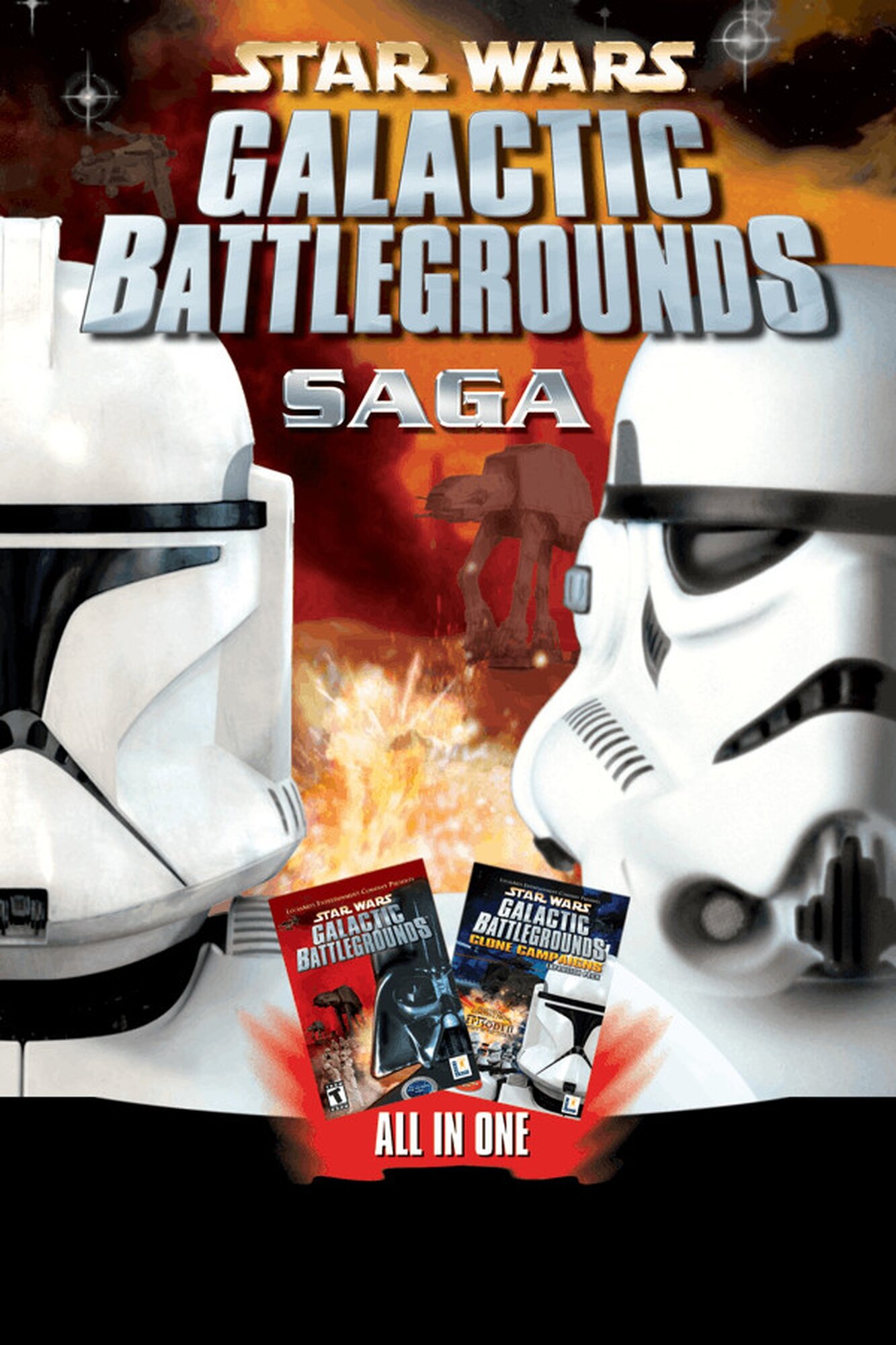 Видеоигра STAR WARS™ Galactic Battlegrounds Saga, Все страны, разработчик Ensemble Studios, издание цифровое