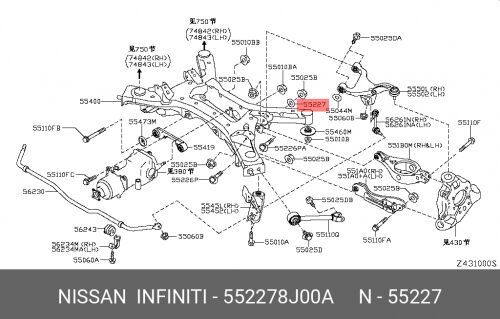 Эксцентрик NISSAN MURANO I-III/GT-R R35 2003 >