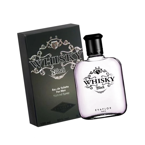Мужская туалетная вода Evaflor Whisky Black 100 мл - Виски Блэк Евафлор