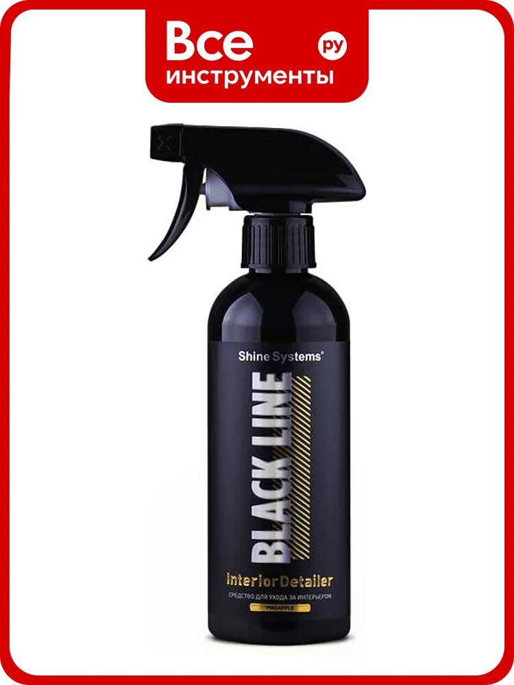 Средство для ухода за интерьером BLACK LINE InteriorDetailer Pineapple Shine systems 400 мл SSBL998
