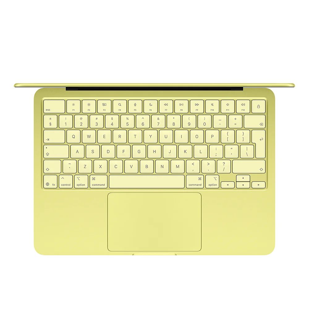 Apple MacBook Neo Apple A18 Pro chip with 8/256GB, Citrus, Цитрус. Русская раскладка