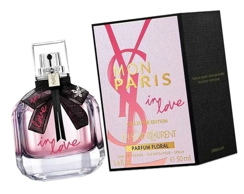Туалетная вода YSL Mon Paris Floral In Love Edition для женщин 25 мл / Мой Париж