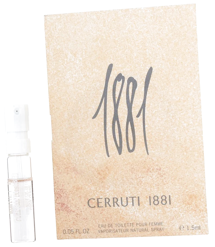 Черутти 1881 туалетная вода 1.5 мл миниатюра для женщин / Cerutti 1881