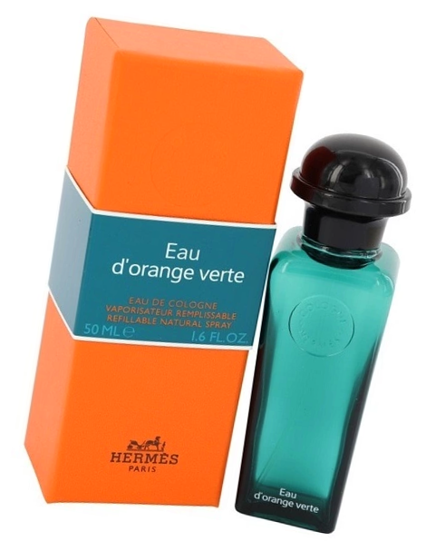 Гермес О Де Оранж Верте унисекс 50 мл - апельсиновый одеколон Hermes Eau D Orange Verte