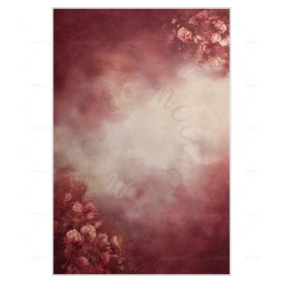 MOON.QG винтажный цветочный фон для фотосессии 100x150cm, CSJB01943MD