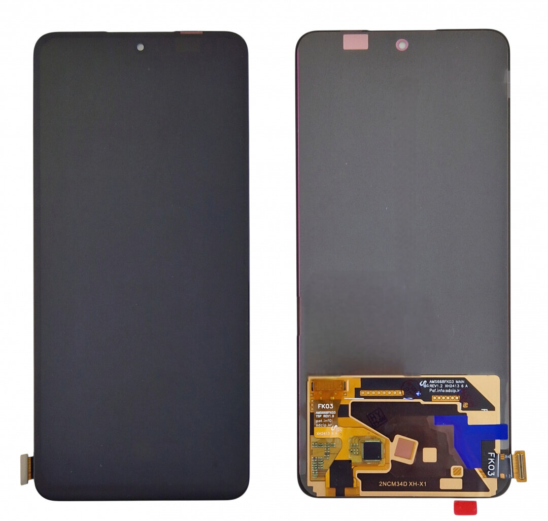 Дисплей для Oppo Reno 13F с тачскрином, черный (OLED)