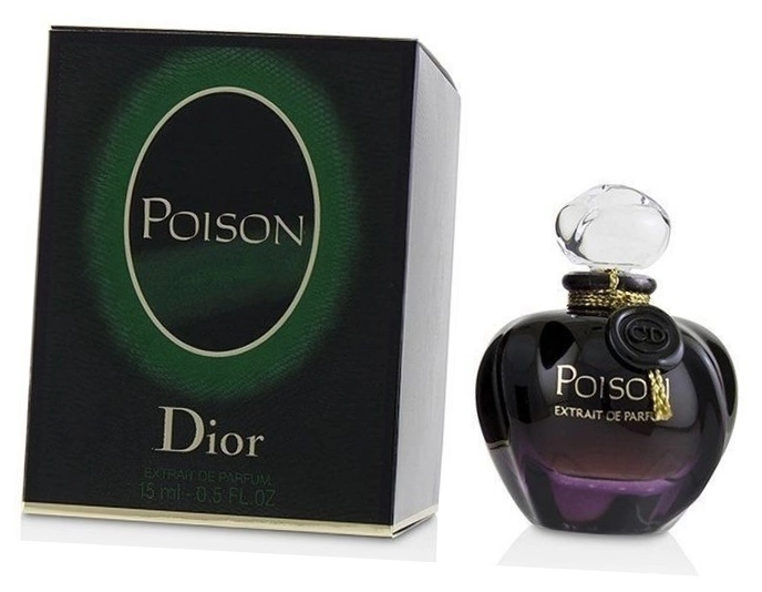 Парфюм для женщин Кристиан Диор Пуазон Де парфюм 15 мл - Christian Dior Poison Extrait