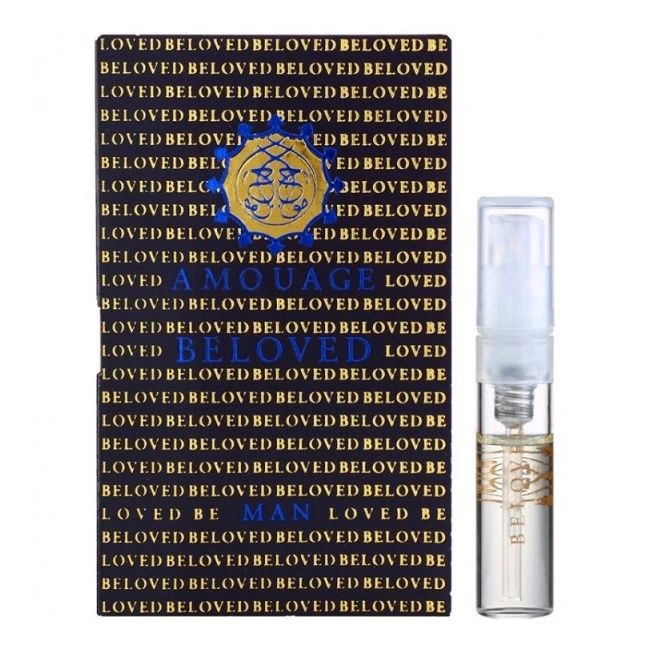 Amouage Beloved Man сэмпл 2 мл мужской парфюм - Амуаж Биловед Мэн парфюмерная вода миниатюра