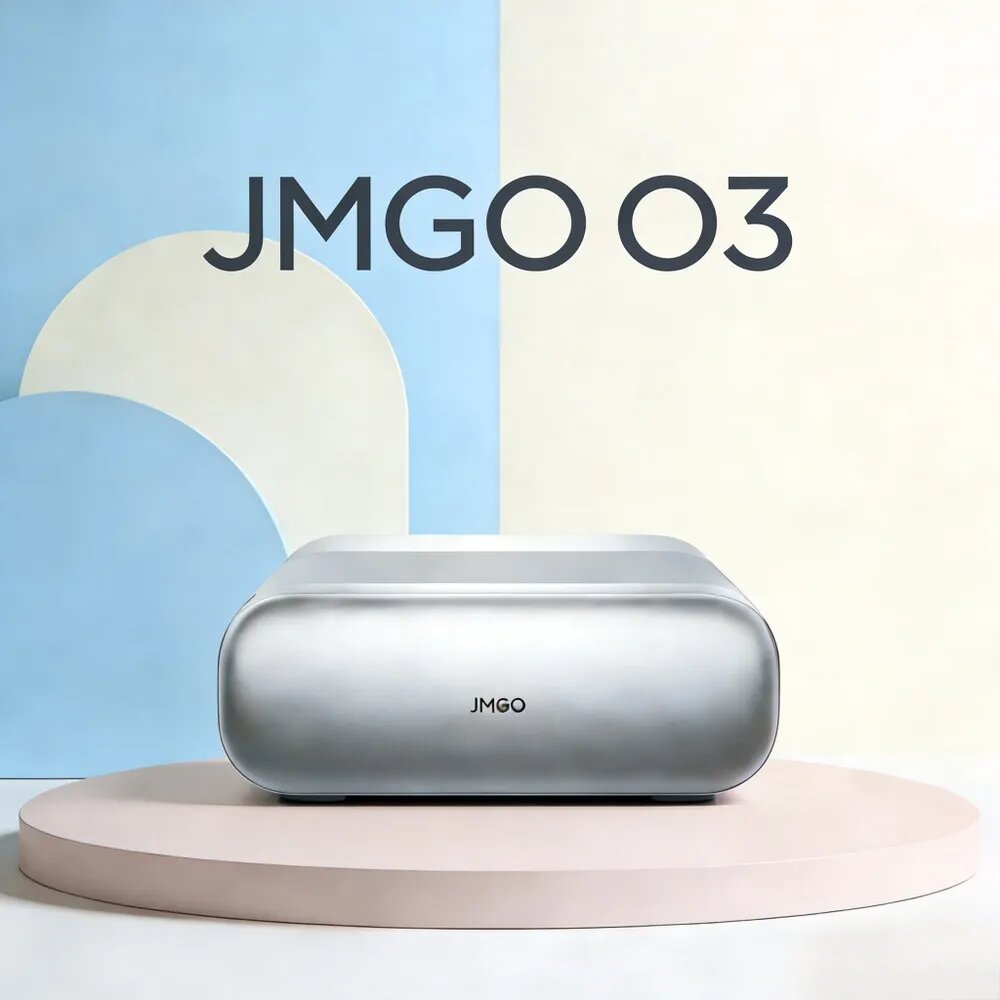 Гобо-проектор JMGO O3, серебристый