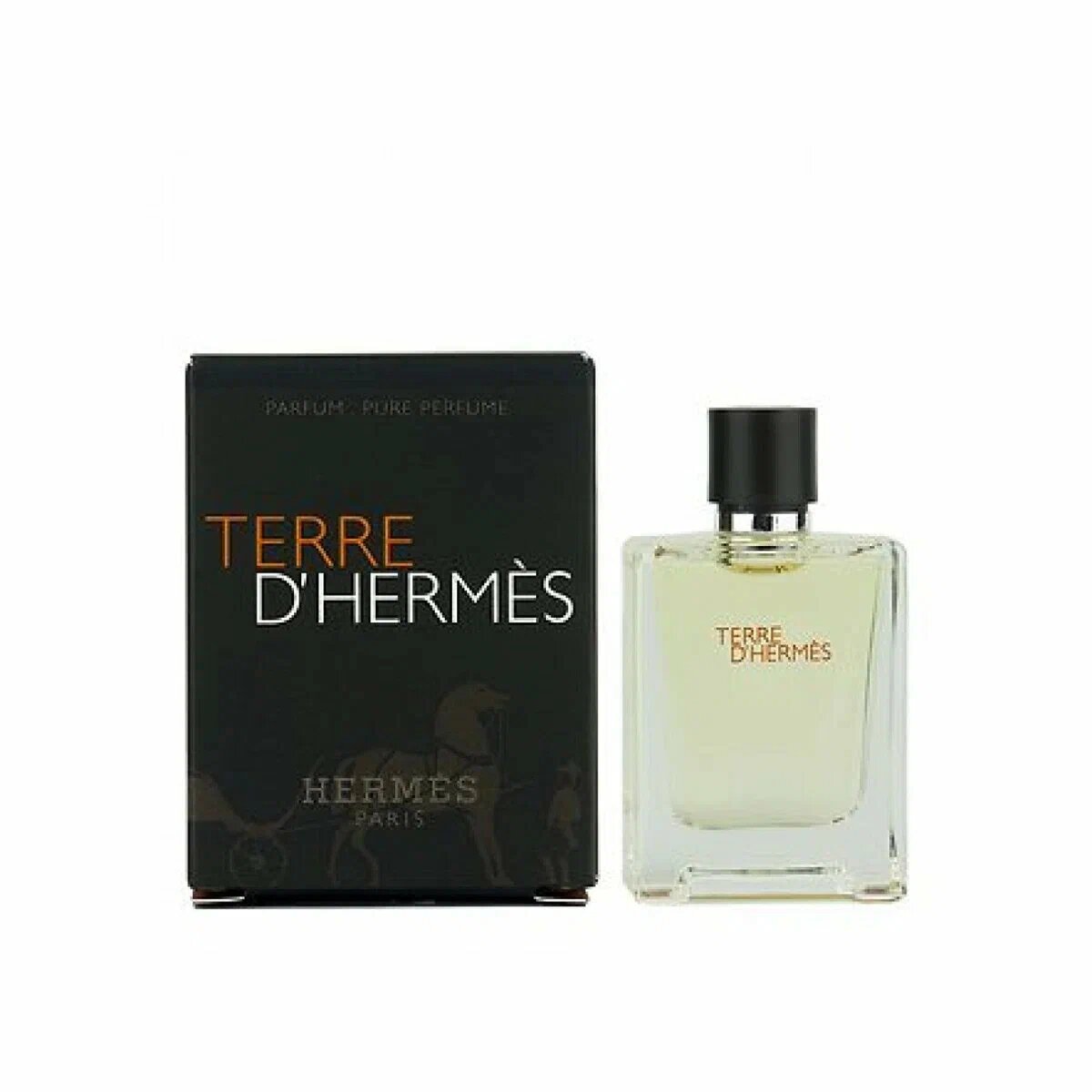 Духи мужские HERMES Terre D'Hermes мини формат 12,5 мл. Древесный, пряный, шипровый.