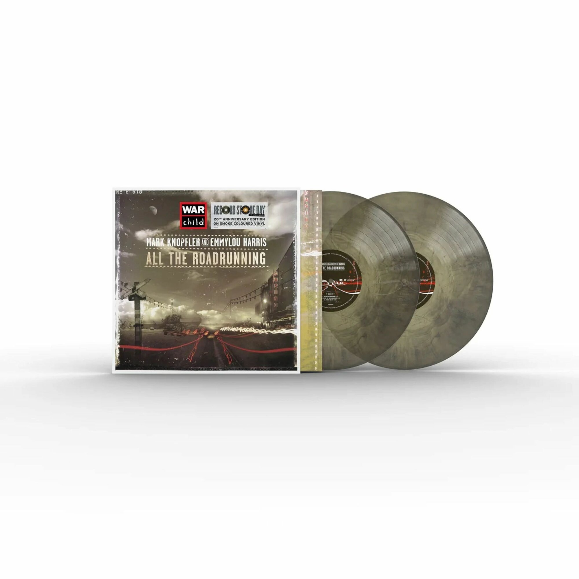 Виниловая пластинка Mark Knopfler, Emmylou Harris - All The Roadrunning (2LP Дымчатый винил) 2026, Smoke, RSD, Limited Edition