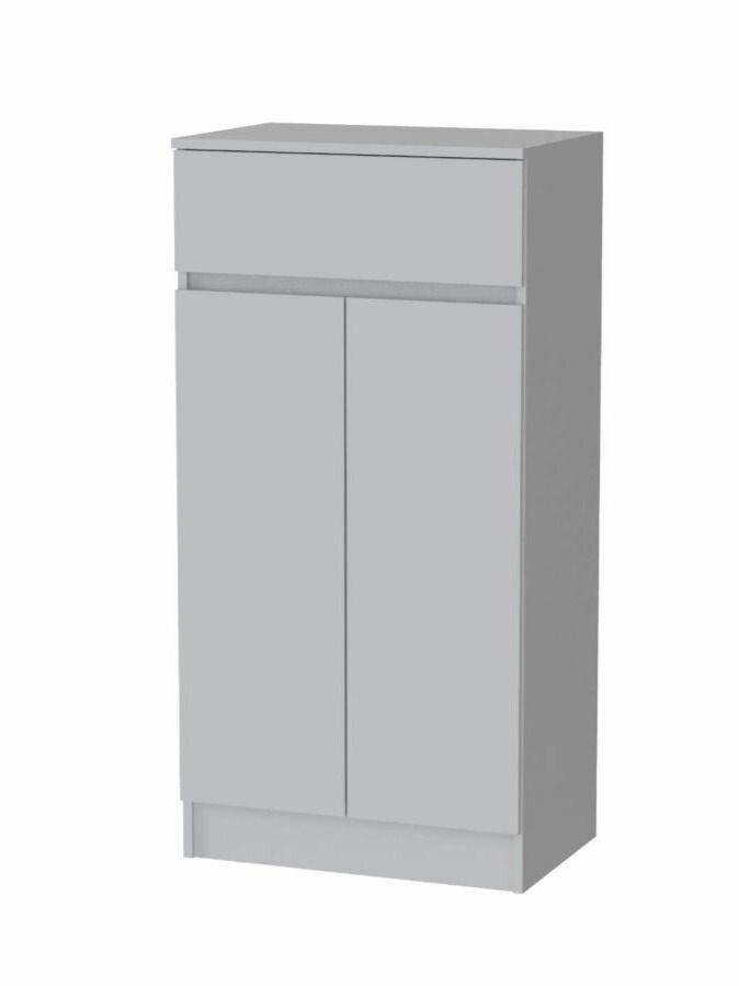 Обувница МПОВ-30, Прихожая Мэнкс, камень серый, 1200х600х400, микон