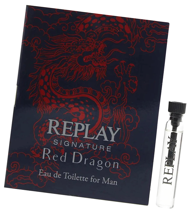 Туалетная вода Replay Signature Red Dragon мужская - сэмпл 2 мл / Ред Дрэгон