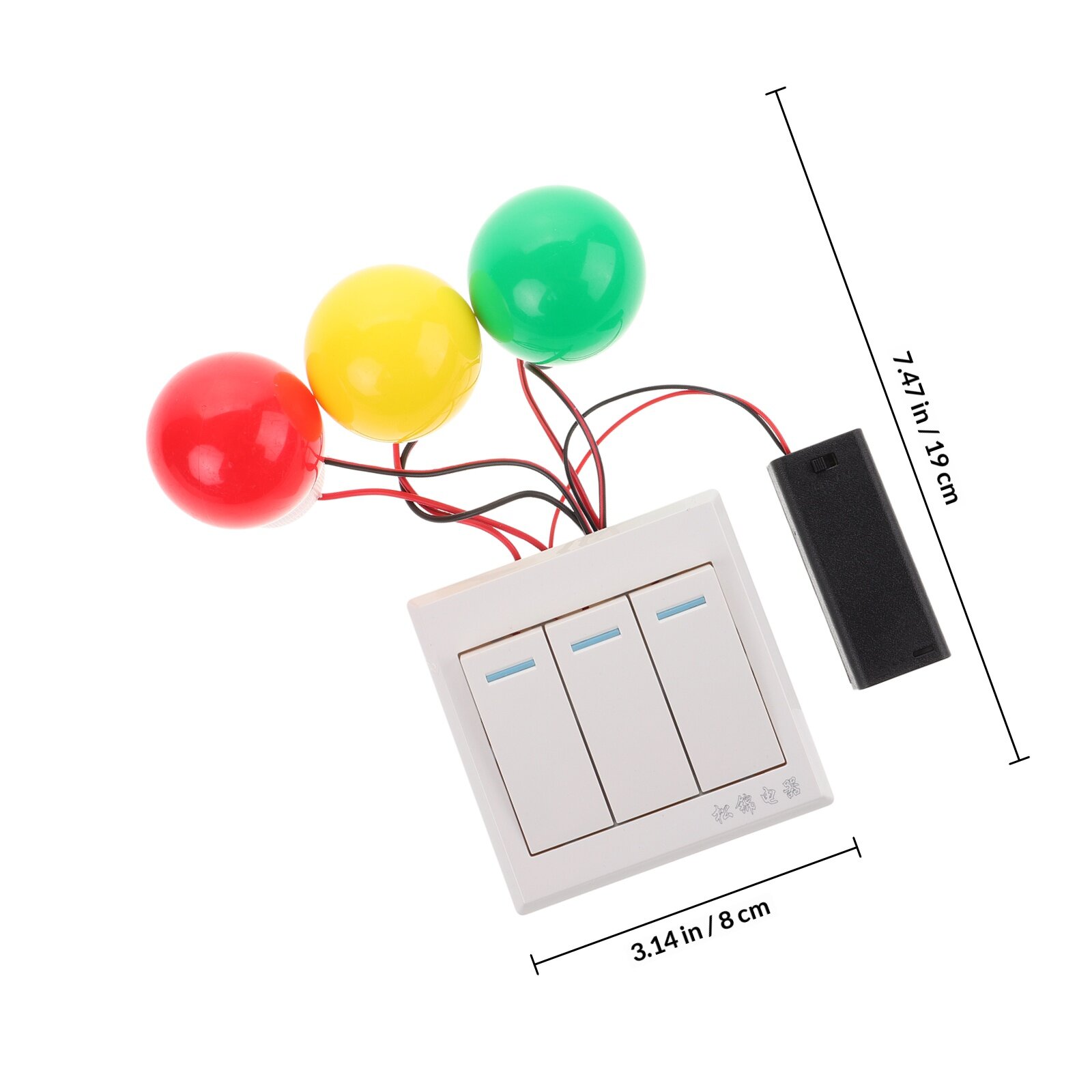 Доска Монтессори Сенсорная Игрушка Светящаяся Led Освещение Для Развития Ребенка 19.00X8.00X5.00Cm