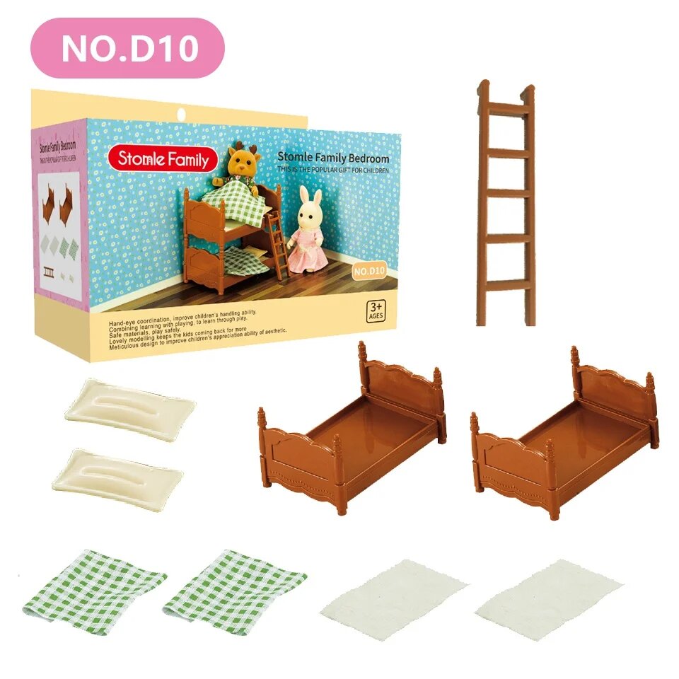Двухъярусная кровать Stomke Family D10
