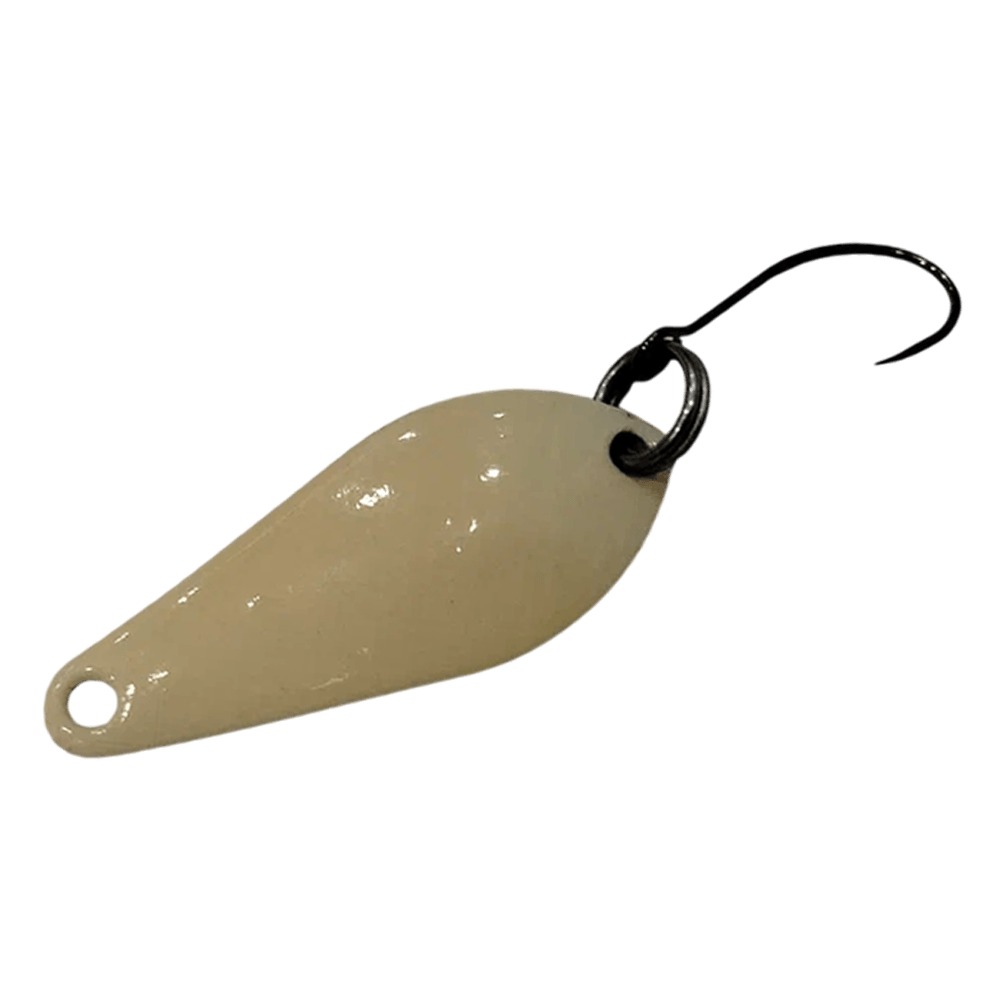 Блесна колеблющаяся микро Атом нержавейка цв. 11 - номер 1, размер 3.5 см
