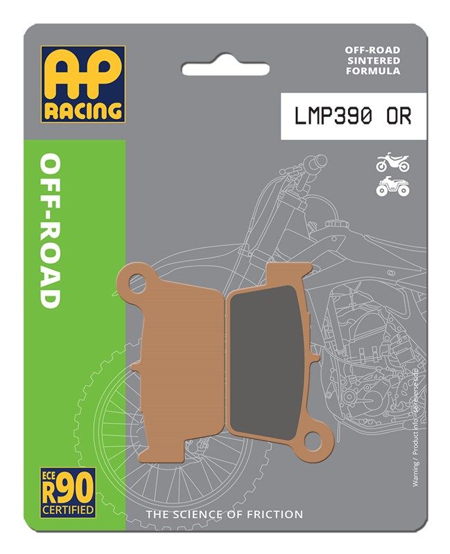 Колодки задние AP Racing Beta RR, GASGAS, Kawasaki, Suzuki, Yamaha