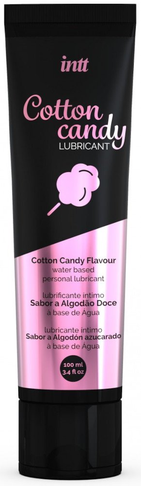 Оральный лубрикант со вкусом сахарной ваты Intt Cotton Candy 100 мл