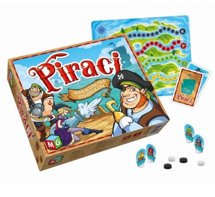 Настольная игра Multigra "Пираты", семейная игра для детей