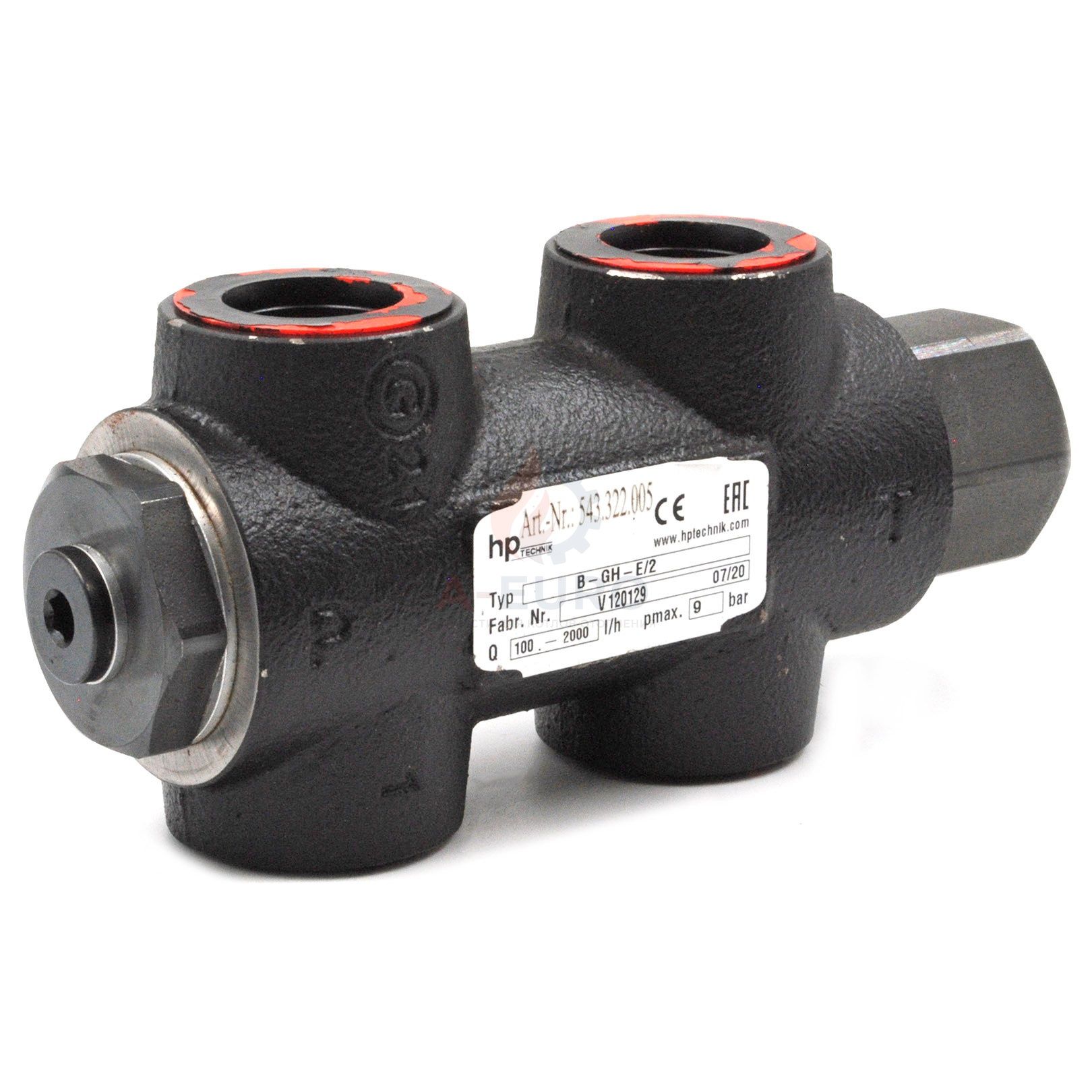 Перепускной клапан hp-Technik B-GH-E/2